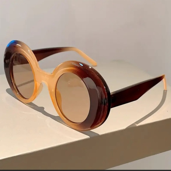 Zeelol | Accessories | Antireflective Oversized Retro Jelly Sunglasses ...